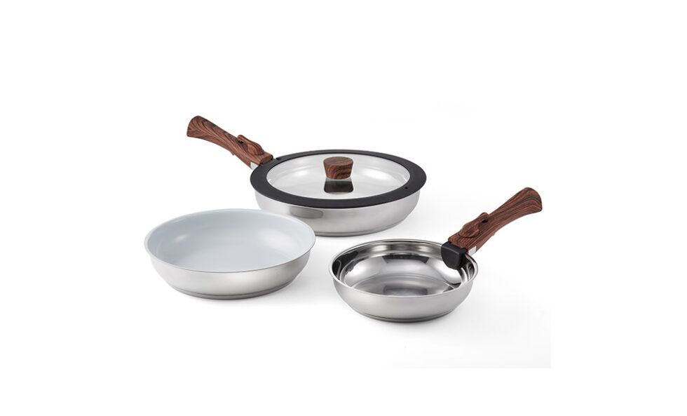Ergo Chef Pro Series 8pc Smart Pan Cookware Set - Ergo Chef Knives